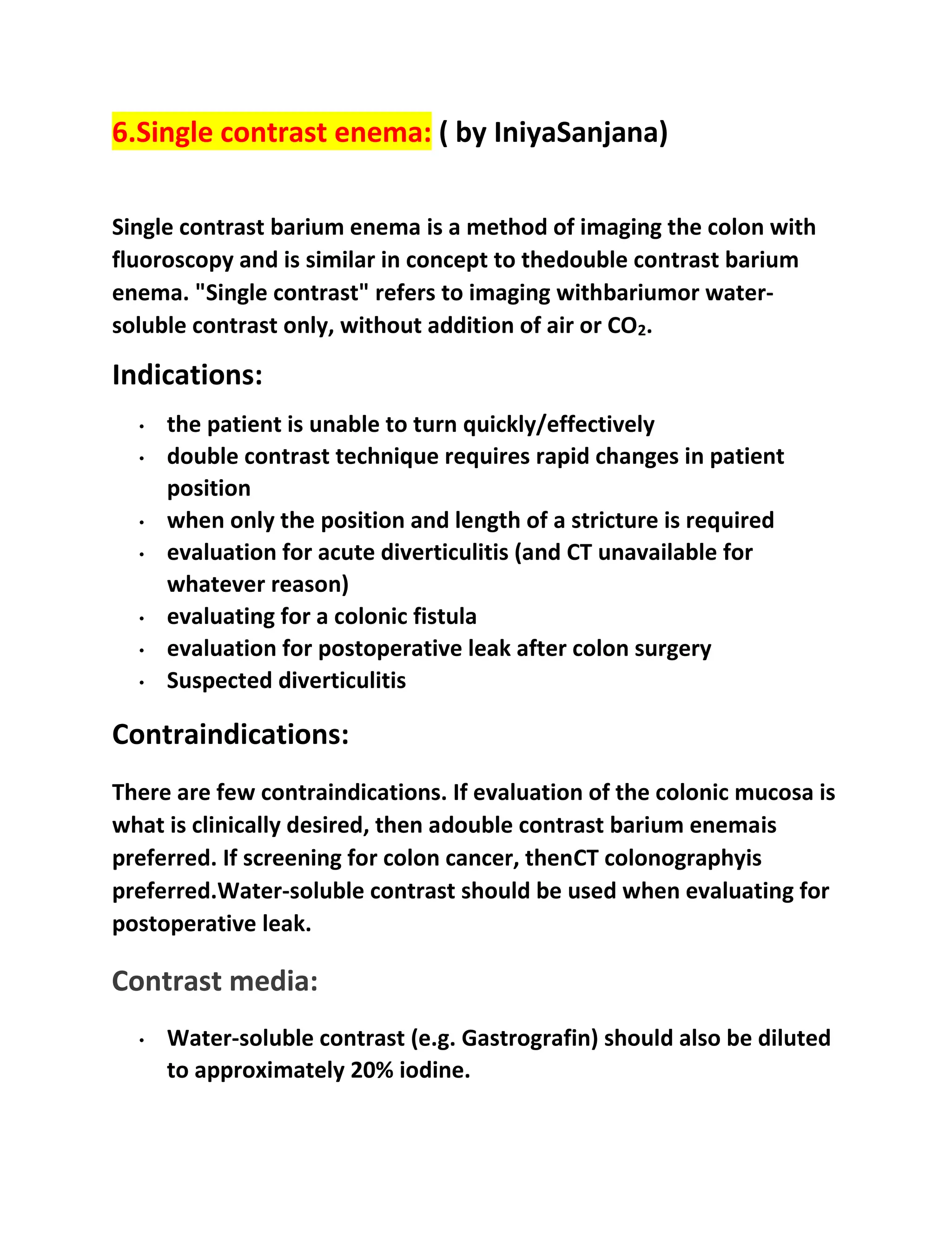 Radiology procedure questions and answer 1 | PDF
