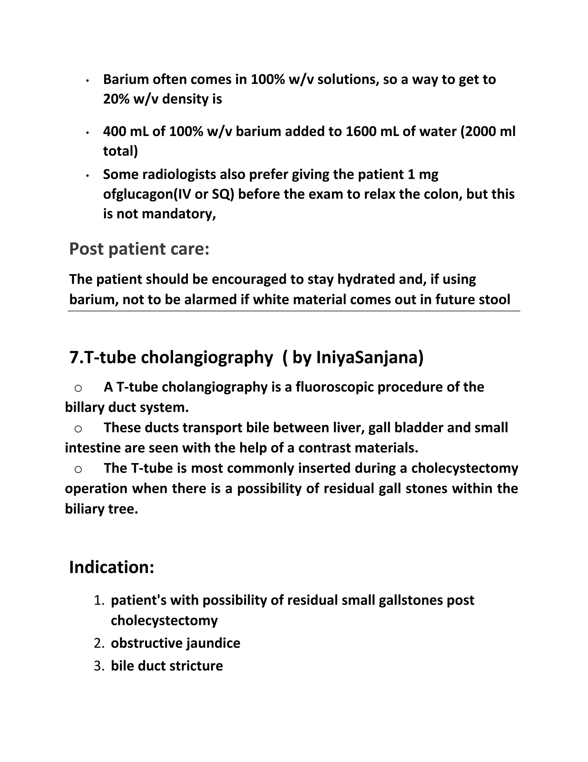 Radiology procedure questions and answer 1 | PDF