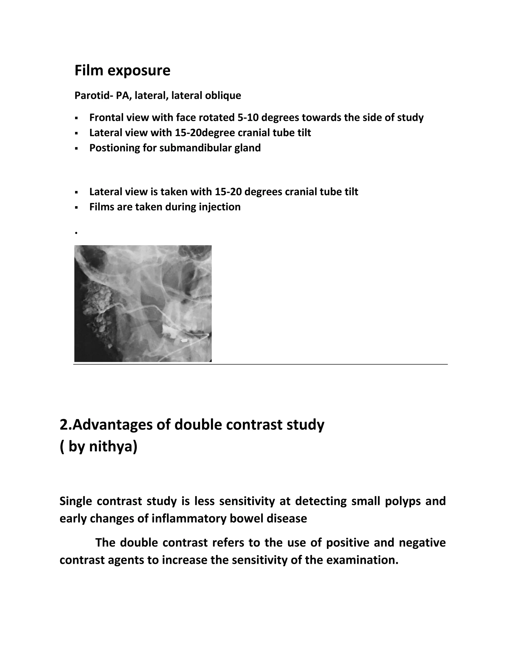 Radiology procedure questions and answer 1 | PDF