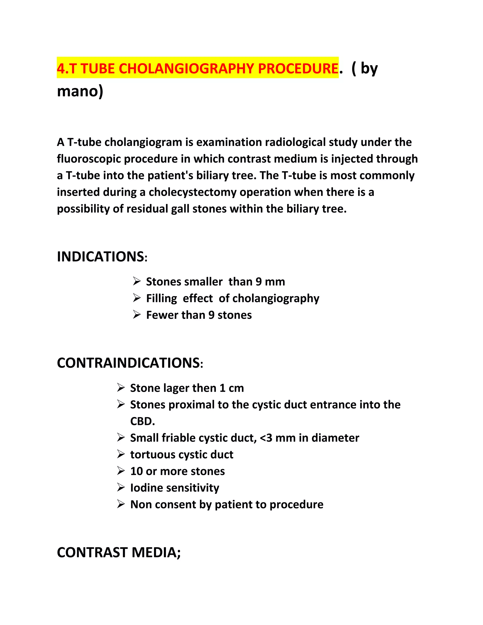 Radiology procedure questions and answer 1 | PDF