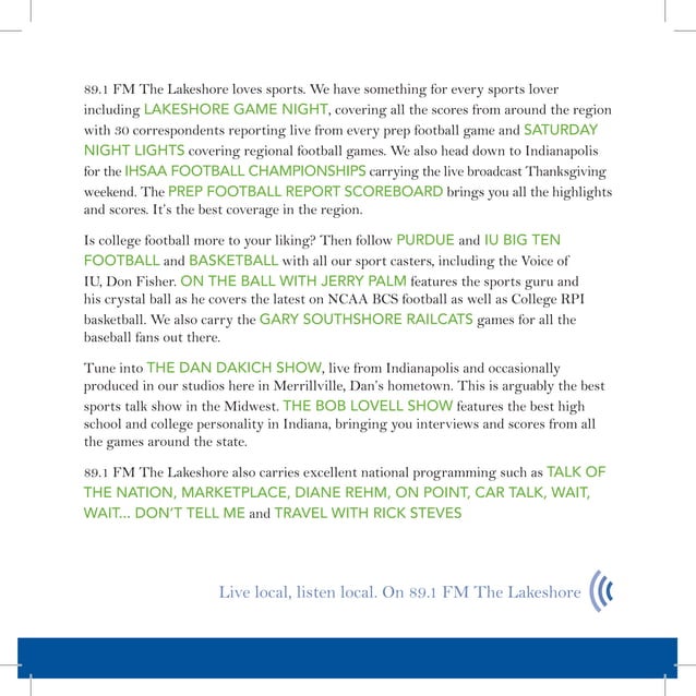 Radio Media Kit Brochure | PDF