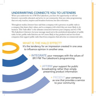 Radio Media Kit Brochure | PDF