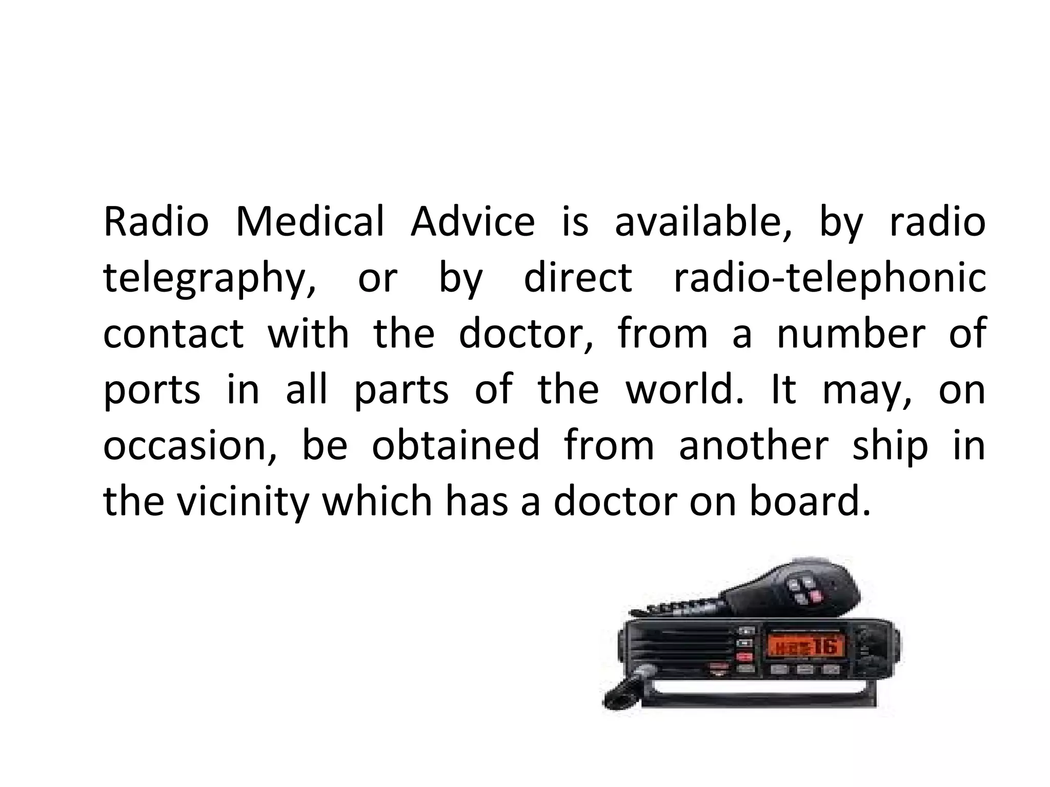 Radio medic power | PPT
