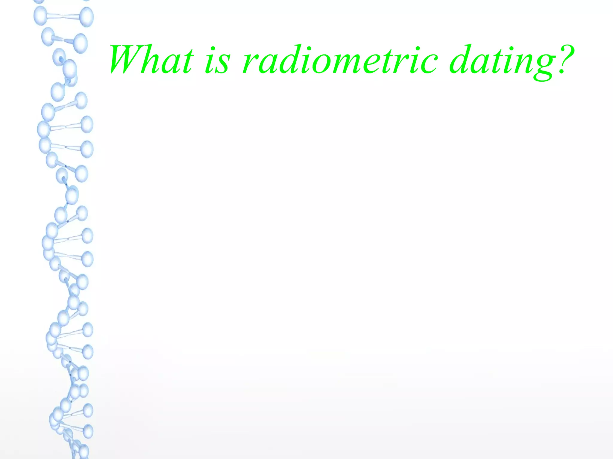 Radiometric dating | PDF