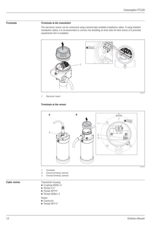 Radiometric measuring technology-Gammapilot FTG20 | PDF