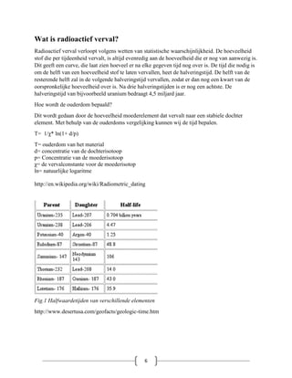 Radiometrische datering | PDF
