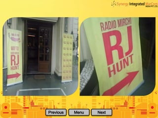 Radio mirchi 98.3FM - Radio Jockey Hunt | PPTX