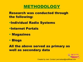 SWOT Analysis of Radio Mirchi | PPS