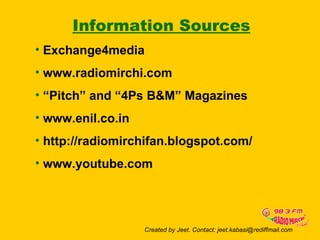 SWOT Analysis of Radio Mirchi | PPS