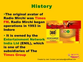 SWOT Analysis of Radio Mirchi | PPS