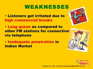 SWOT Analysis of Radio Mirchi | PPS