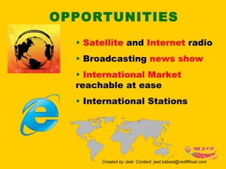 SWOT Analysis of Radio Mirchi | PPS
