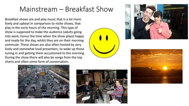 Radio Moodboard Breakfast | PPT