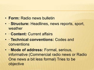 Radio news | PPT