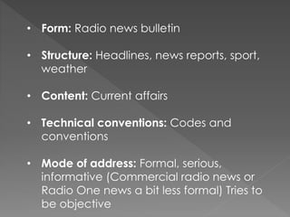 Radio news | PPT