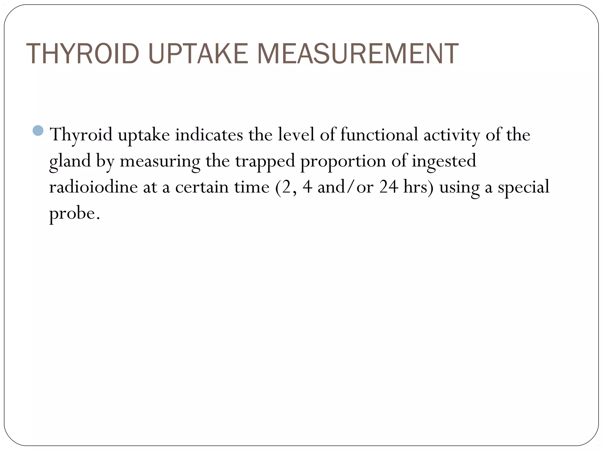Radionuclide imaging thyroid & parathyroid | PPT