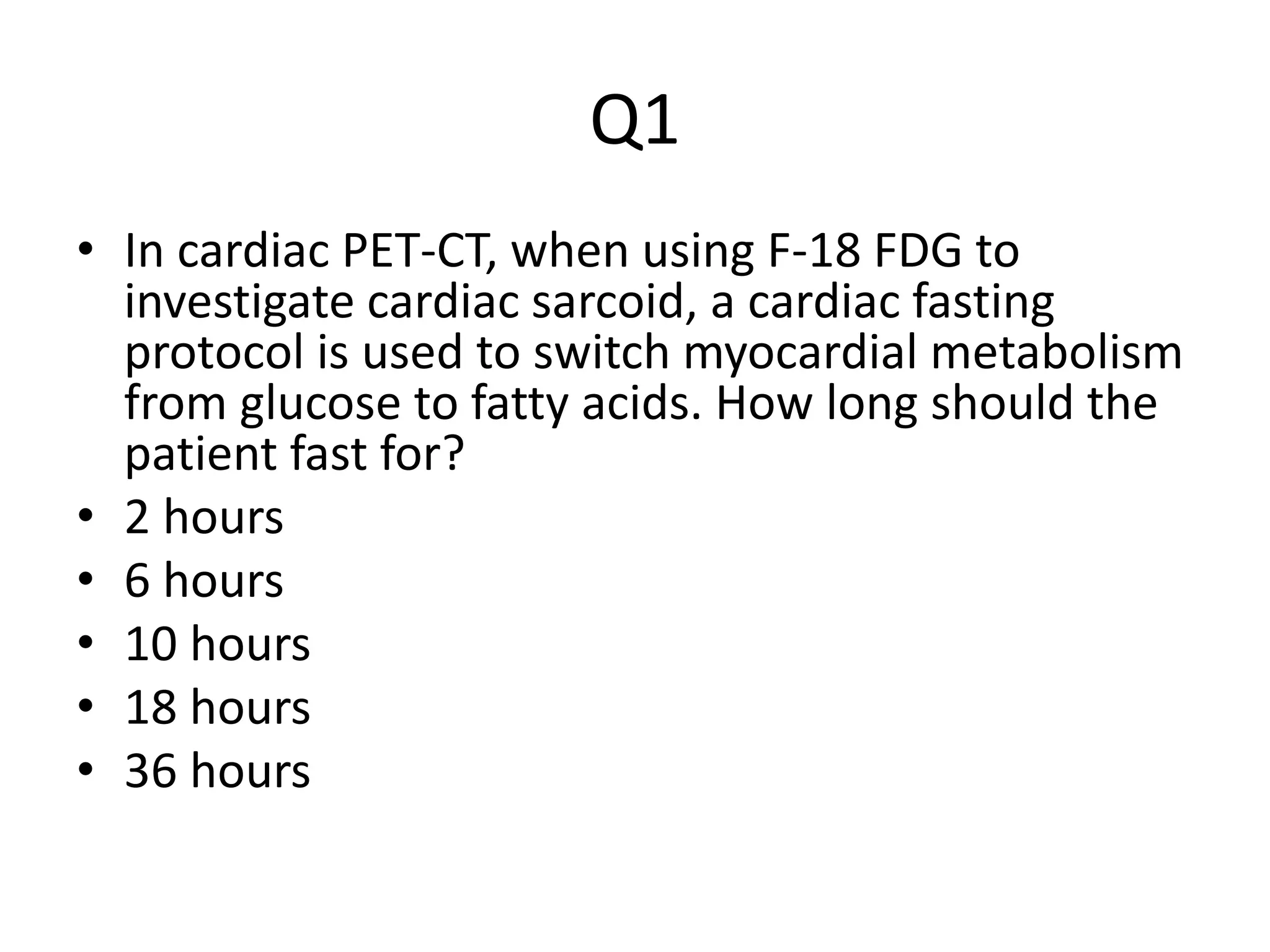 Radionuclide Imaging of Cardiac Amyloidosis and SarcoidosisFELLOWS ...