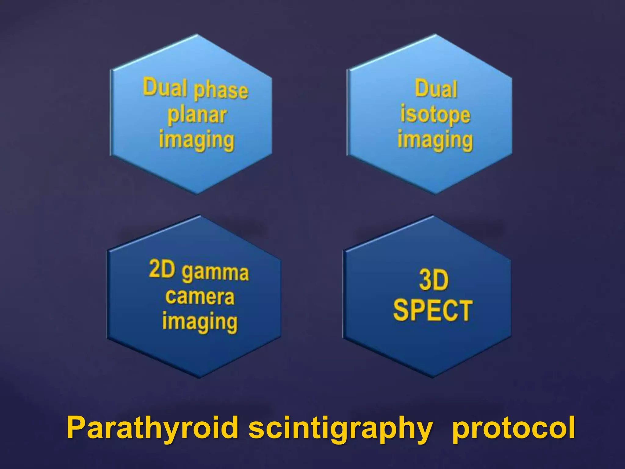 Radionuclide imaging of parathyroid glands | PPTX
