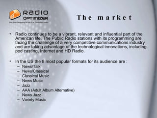 Radio Optimizer | PPT