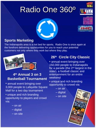 Radio One - Indianapolis Capabilities | PDF