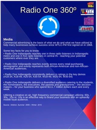 Radio One - Indianapolis Capabilities | PDF