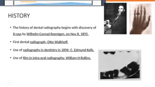 Seminar on radiographs in prosthodontics | PPTX