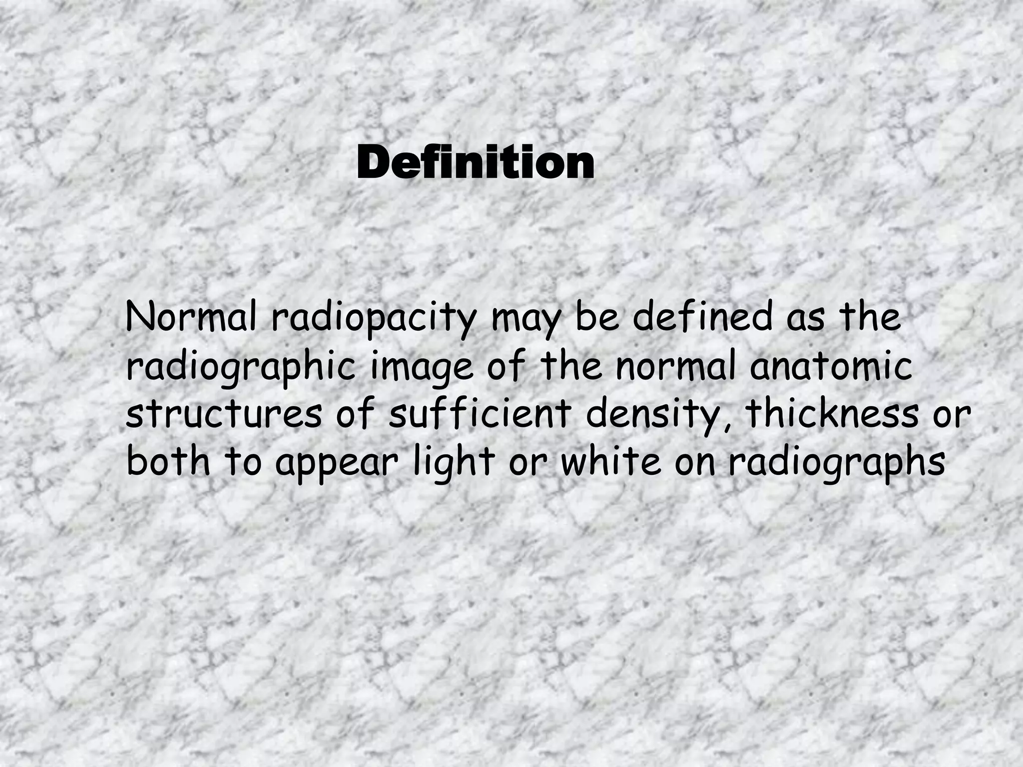 Radiopaque Lesions | PPTX