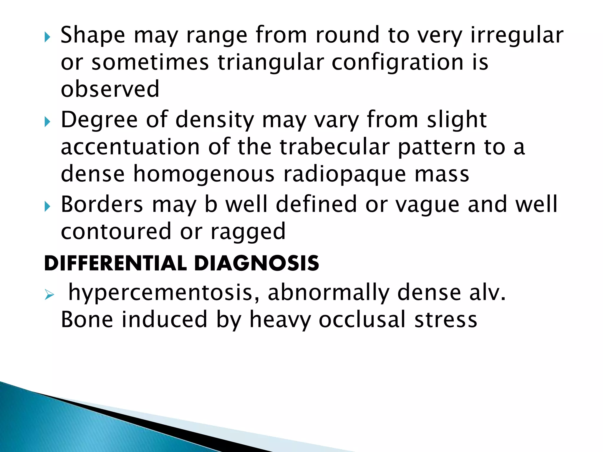 Radiopacities of jaws | PPTX