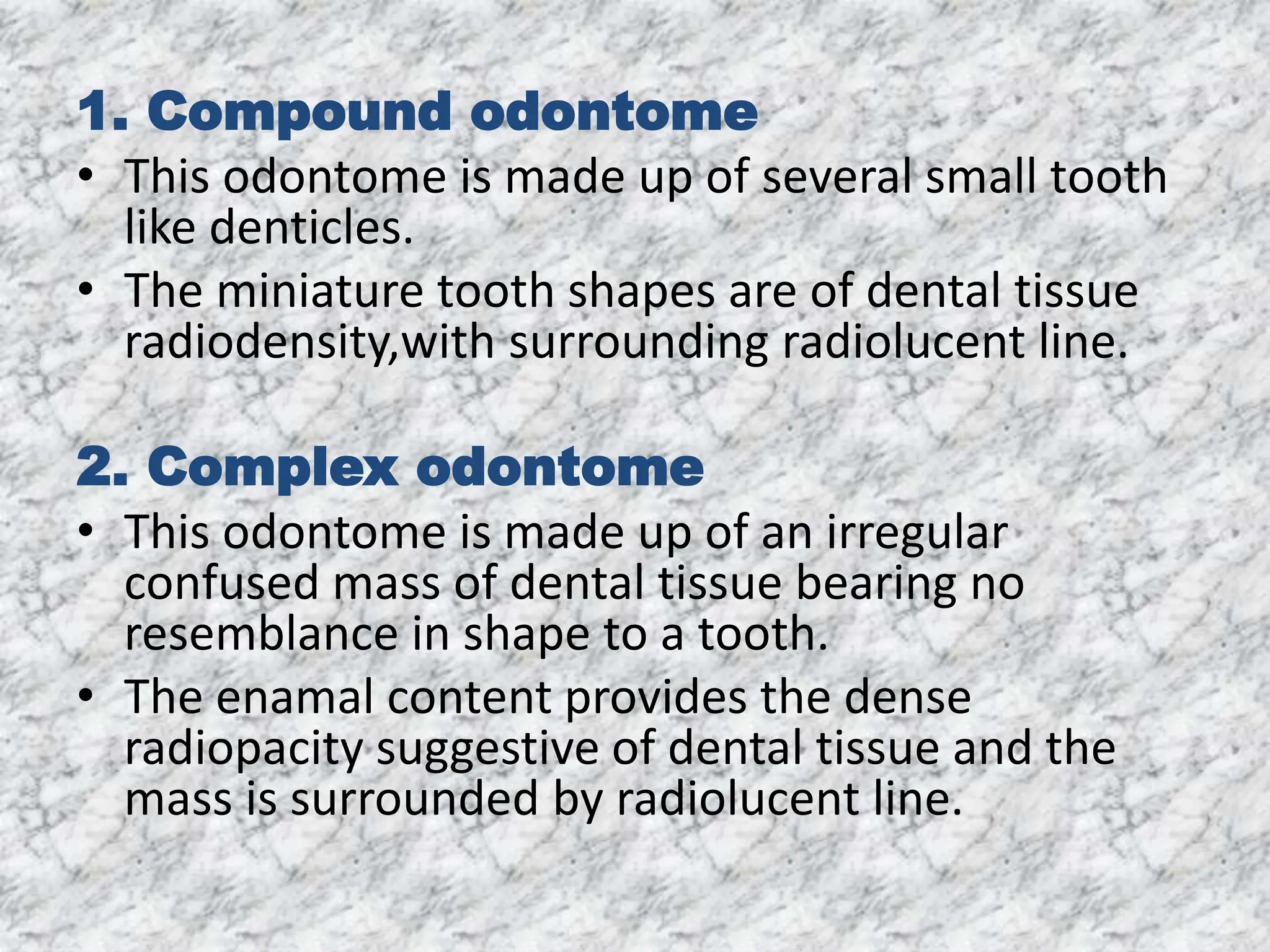 radiopacity lesions : radiology lecture. | PPTX