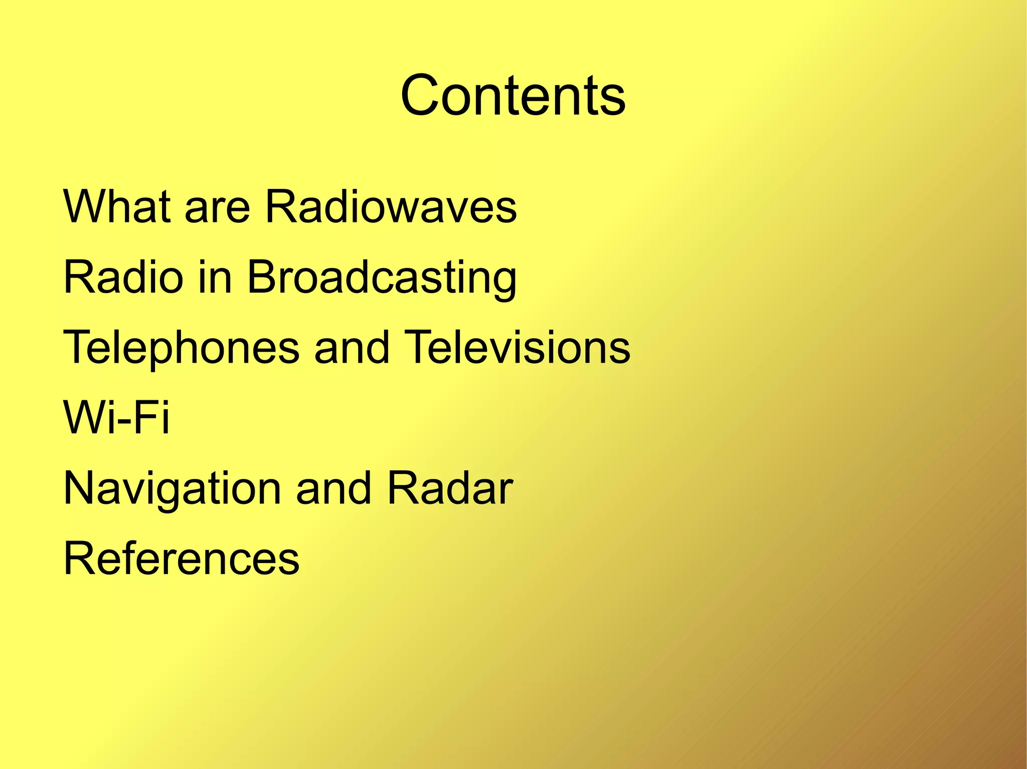 Personal Radio Presentation | PPT