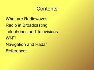 Personal Radio Presentation | PPT