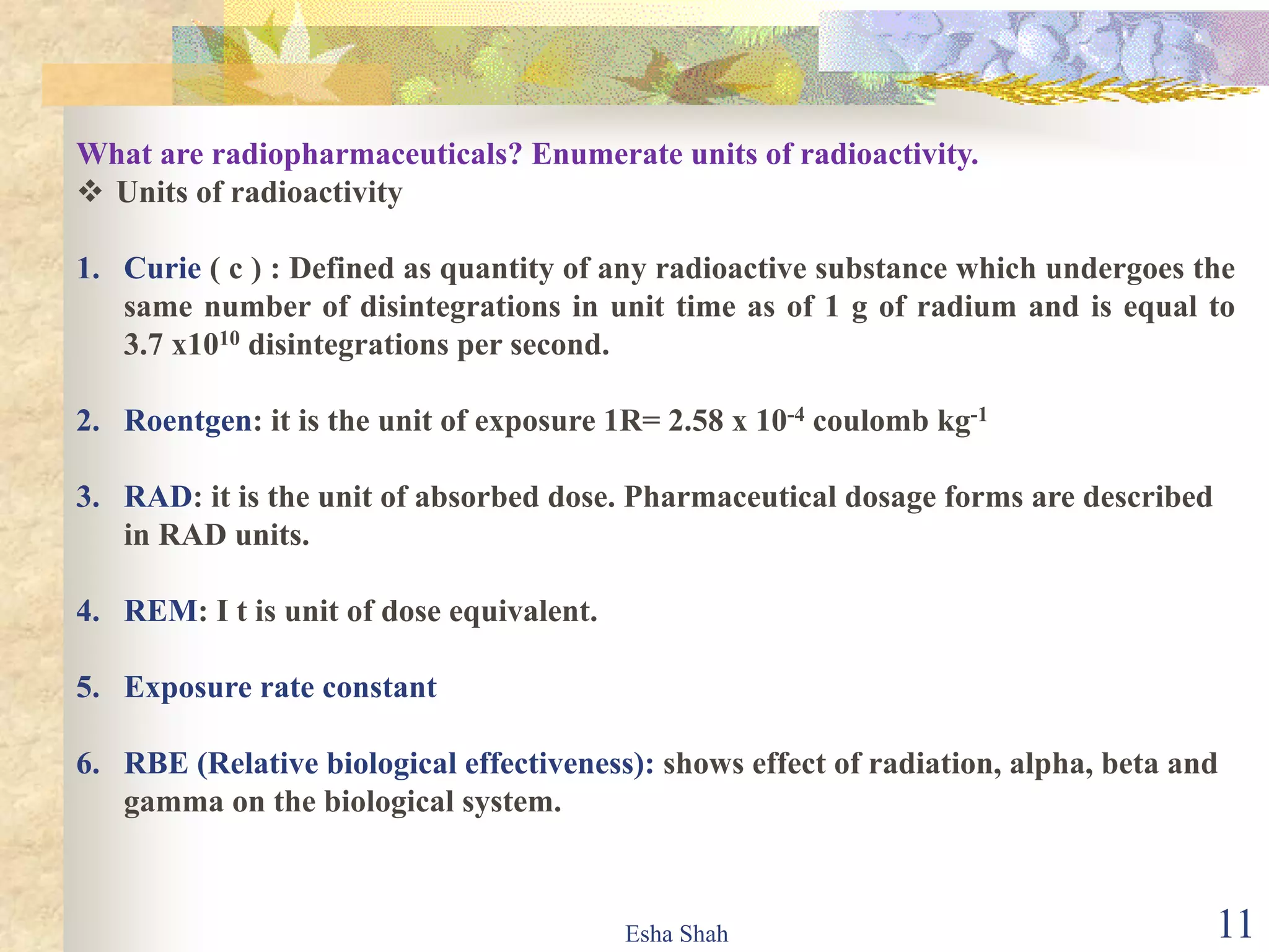 Radiopharmaceuticals | PDF