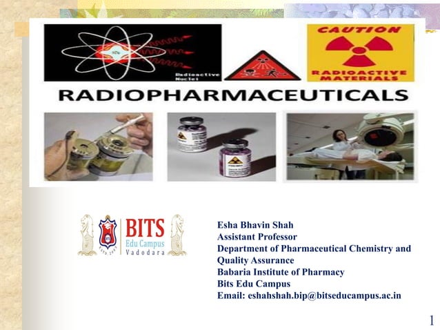 Radiopharmaceuticals | PDF
