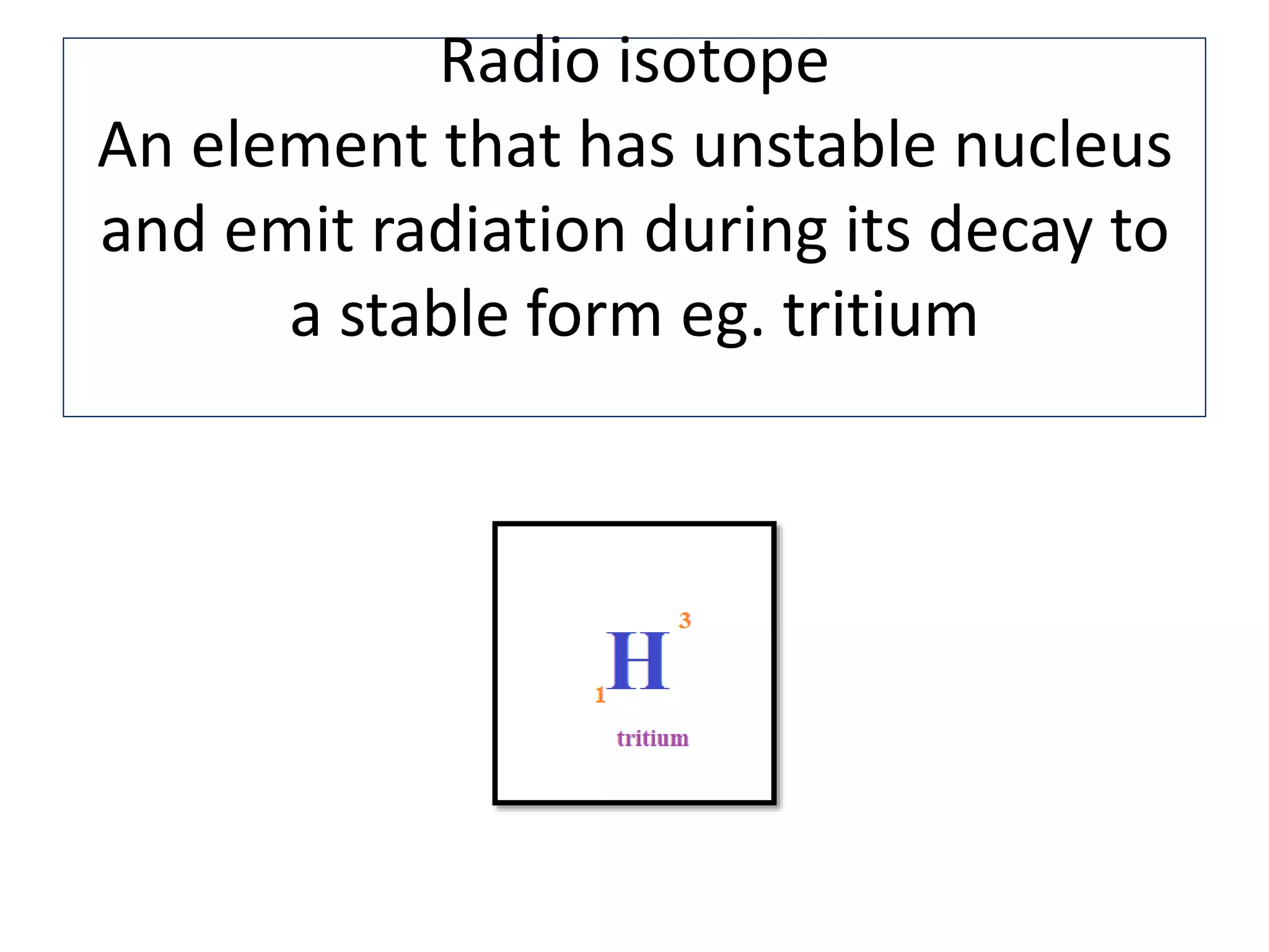 Radio pharmaceuticals | PPTX