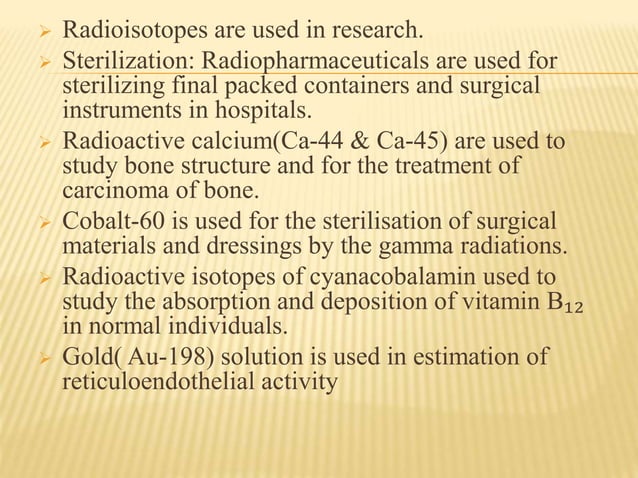 Radio pharmaceuticals | PPTX | Thyroid Disorders | Endocrine and ...