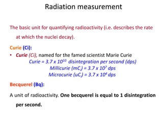 Radiopharmaceuticals: Pharmacy academics.pptx