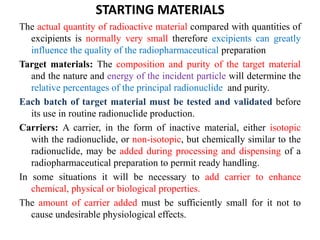 Radiopharmaceuticals: Pharmacy academics.pptx