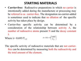 Radiopharmaceuticals: Pharmacy academics.pptx