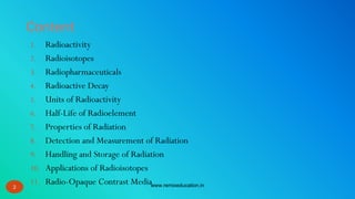 Radiopharmaceuticals and all about radioactivitym.pdf