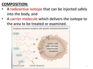 Radiopharmaceuticals | PPTX | Chemistry | Science