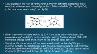 Radiophotoluminescent Glass Dosimeter (RPLGD) | PPTX