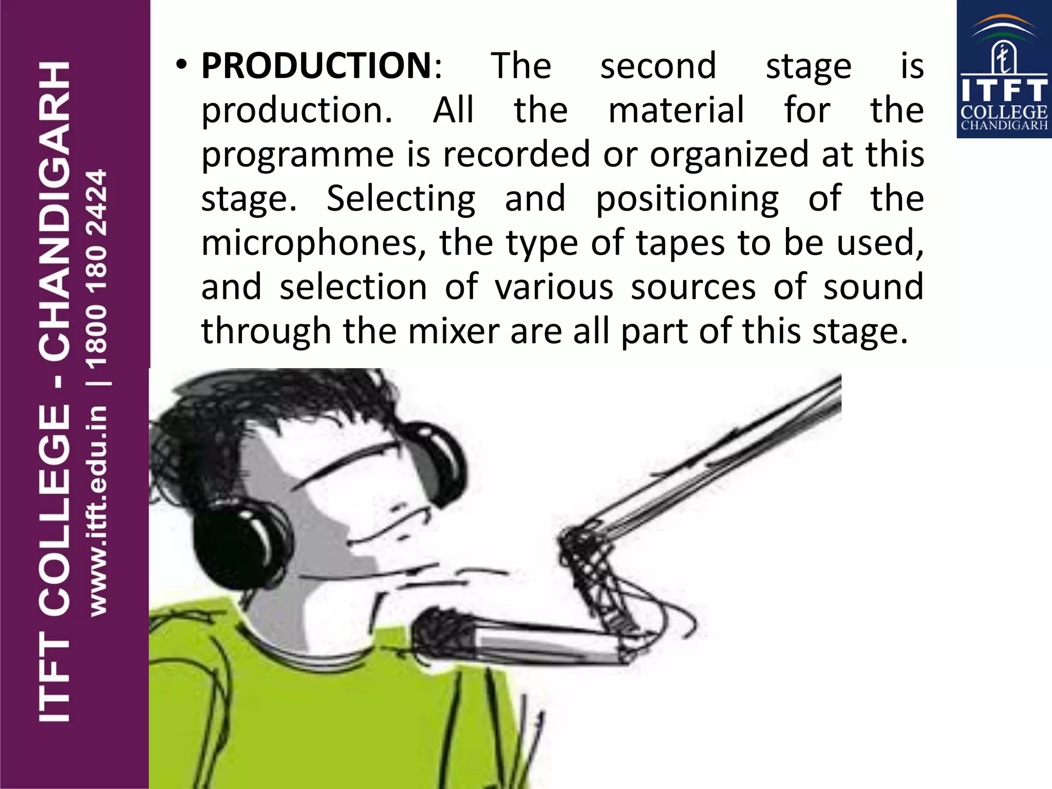 ITFT-MEDIA Radio production | PDF