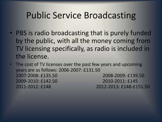 Radio production presentation | PPT