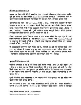 Radio Profile Big FM 101.2 Pokhara | PDF