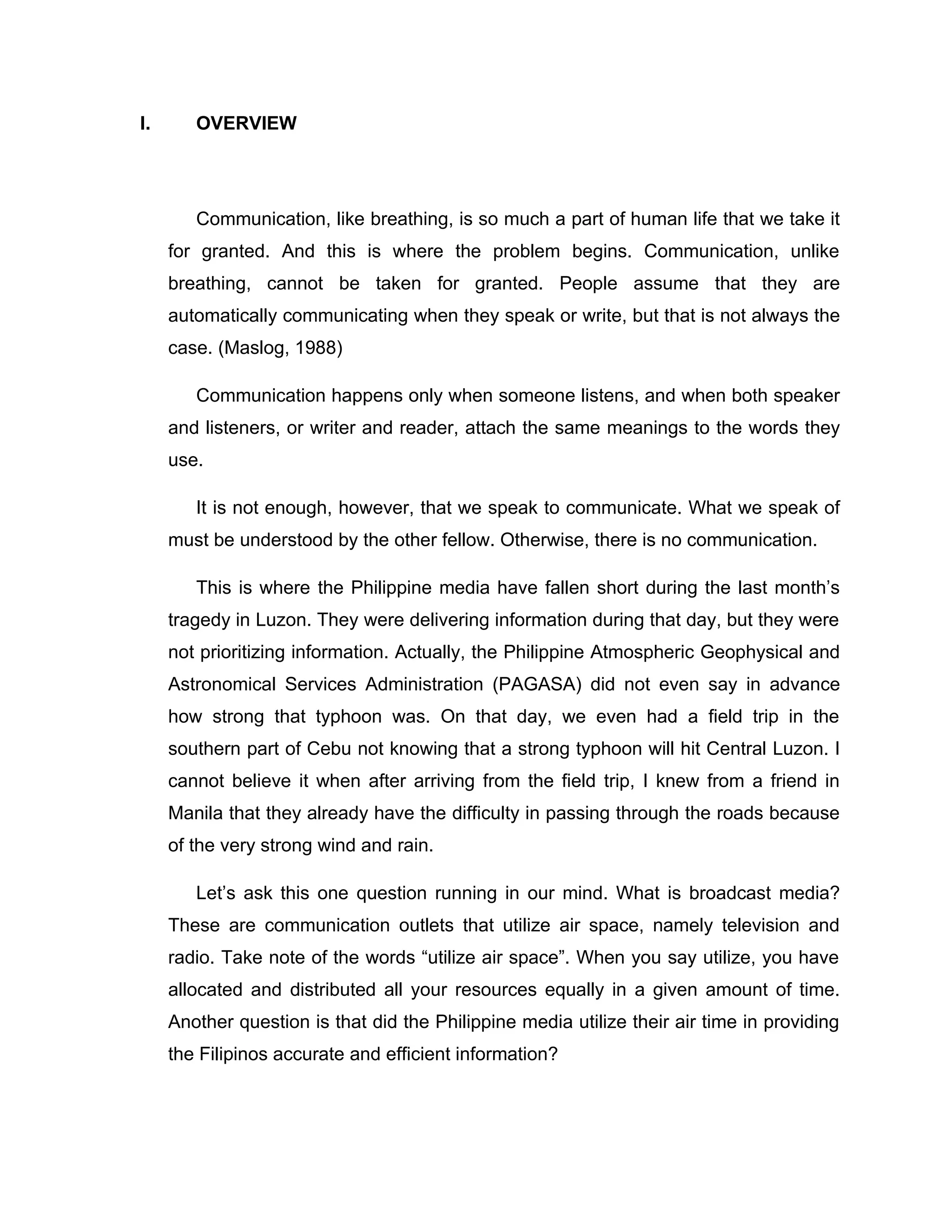 Radio Program (Proposal) | DOC