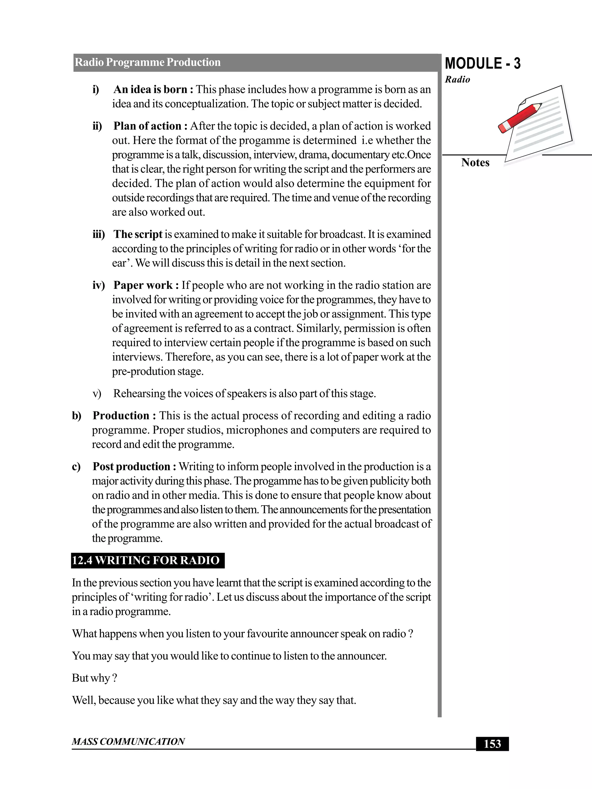 Radio programme production | PDF