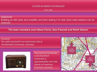 Radio Project | PPTX