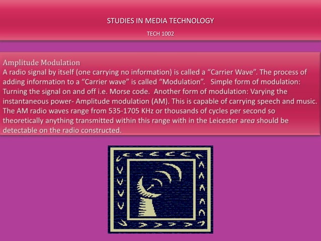 Radio Project | PPTX