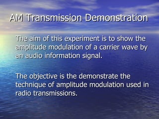 Radio Project Presentation | PPT