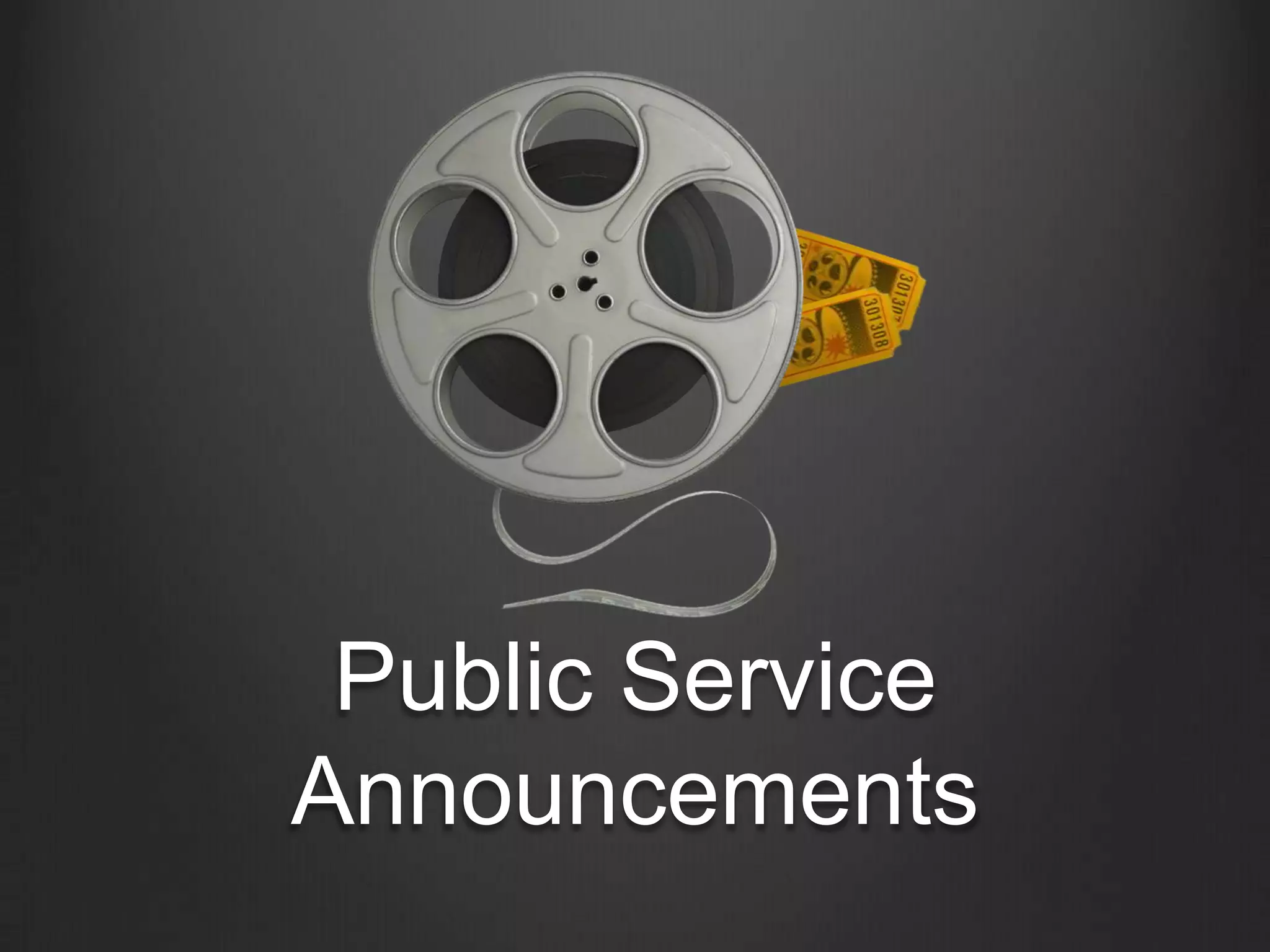 Radio Public Service Announcements | PPTX